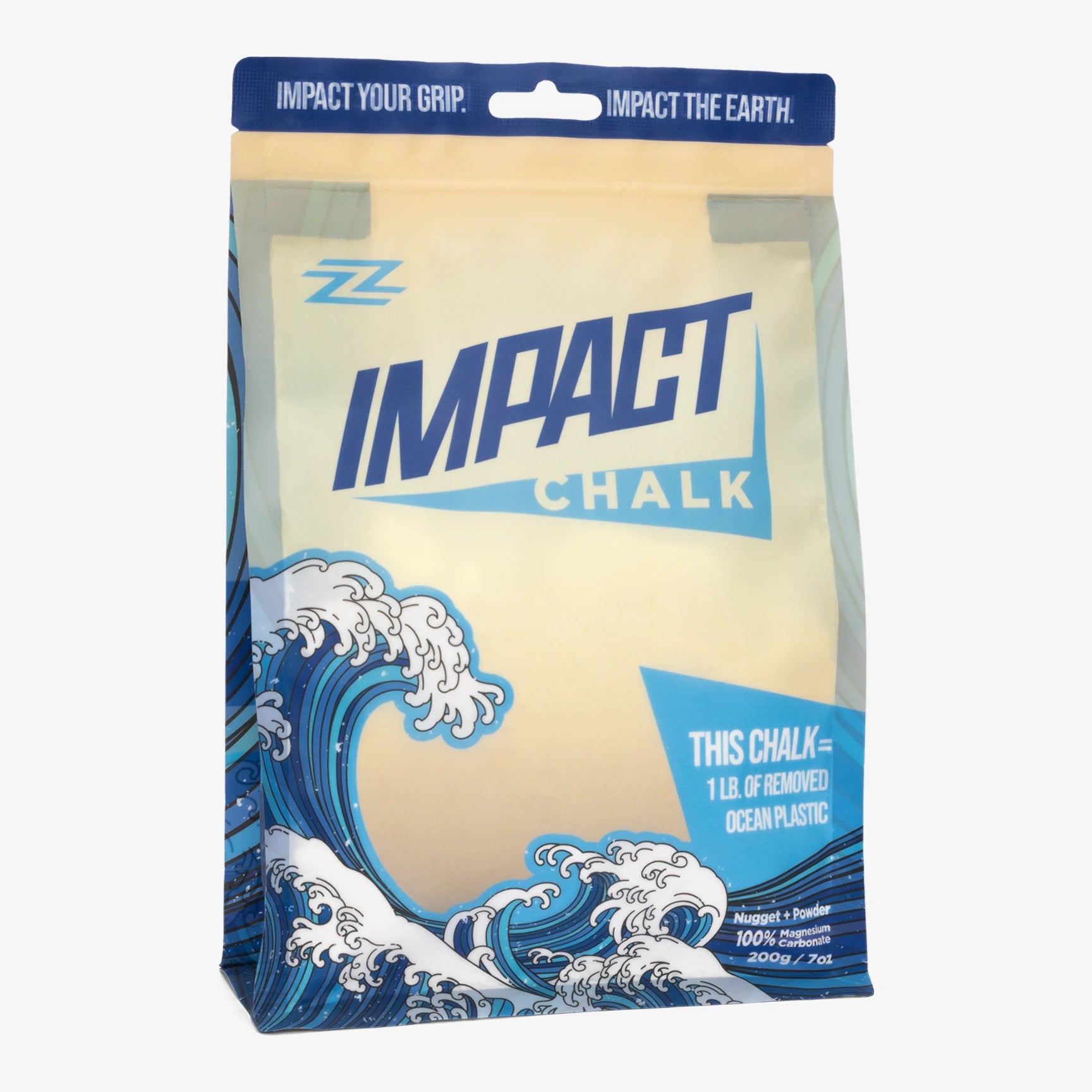 Impact Chalk - Eco-Friendly Climbing Chalk | ZIGZAG Climbing